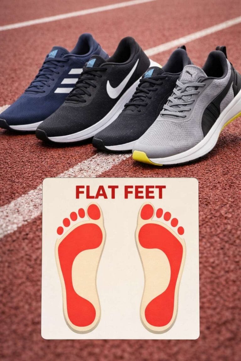 Best Running Shoes for Flat Feet in India 2026